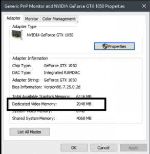 How To Check How Much VRAM Have In Your Computer [2025] » TechMaina