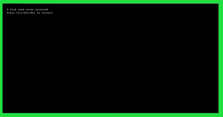 Fix: A Disk Read Error Occurred In Windows 10 [2025] » TechMaina