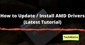 How To Install AMD Drivers & Update AMD Drivers [2025] » TechMaina