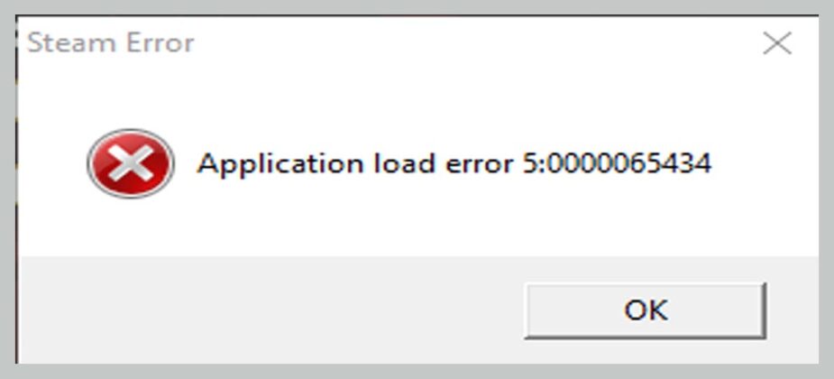 Fixed: Application Load Error 5:0000065434 On Steam [2025] » TechMaina
