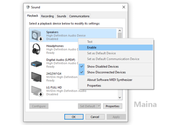 How To Solve: Laptop Speakers Not Working Issue [2025] » TechMaina