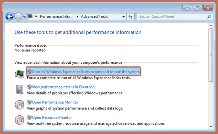 How To Use The Windows Experience Index In Windows 10 » TechMaina