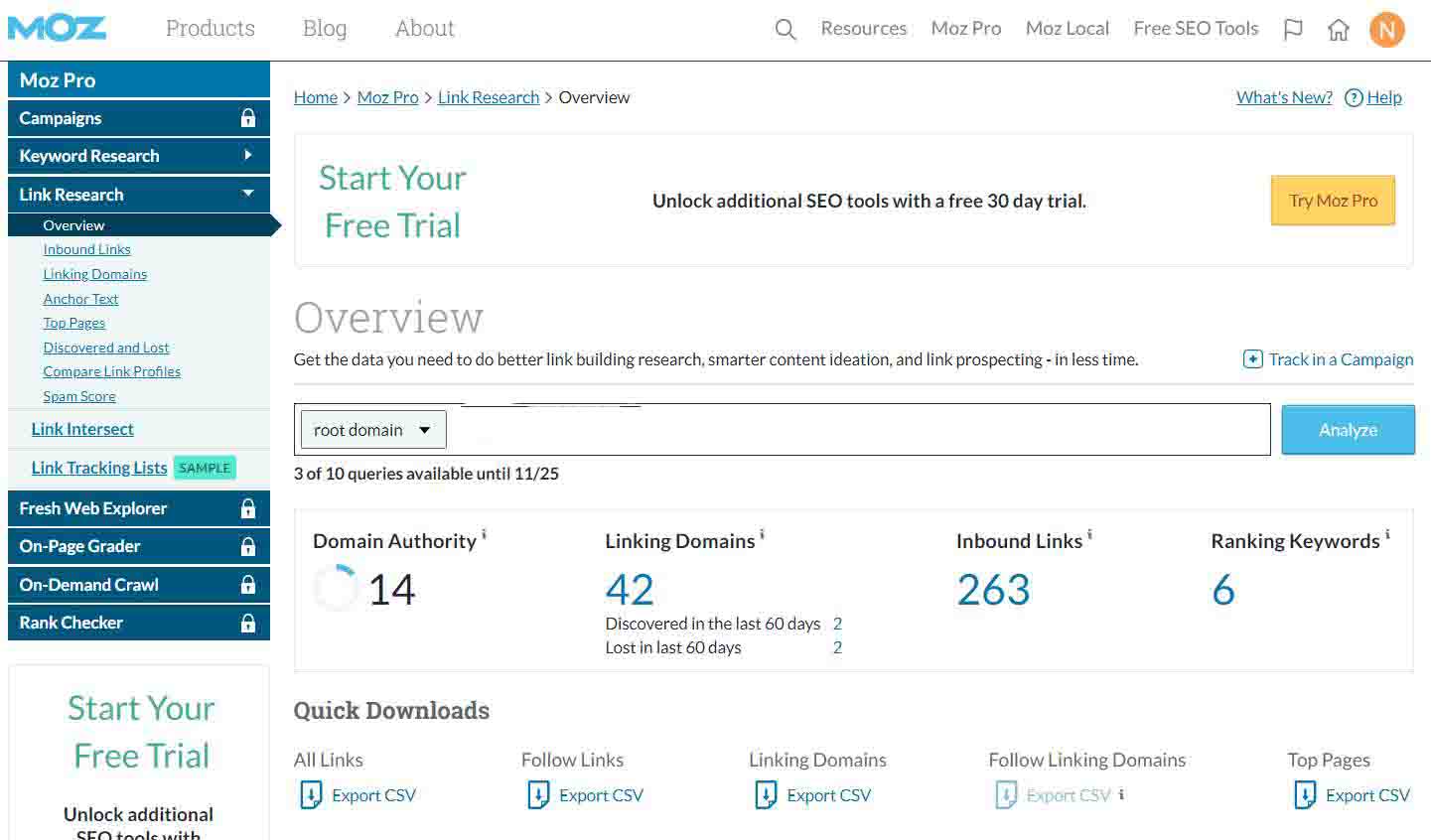 7+ Best Free Backlink Checker Tools [2025] » TechMaina