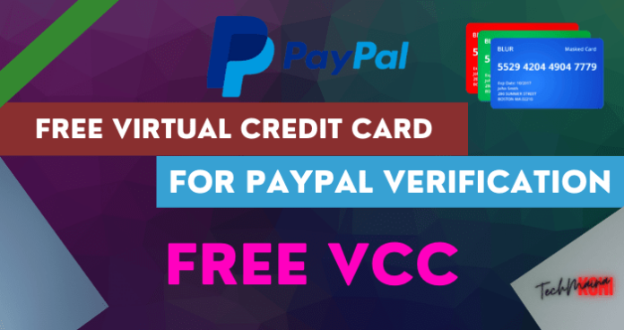 Free Virtual Credit Card For Paypal Verification [2025] » TechMaina