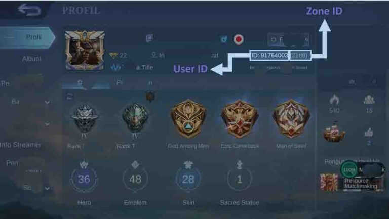 How To Find Your User ID & Zone ID In Mobile Legends » TechMaina