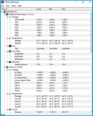 Best Free CPU Temperature Monitor Tools For Windows [2025] » TechMaina