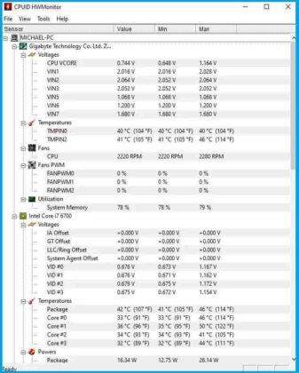 Best Free CPU Temperature Monitor Tools For Windows [2025] » TechMaina