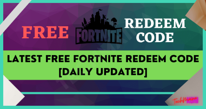 Latest Free Fortnite Redeem Code 2024 Daily Updated Techmaina 0935